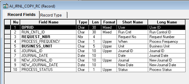 Technical Tutorials: PeopleSoft Application Engine