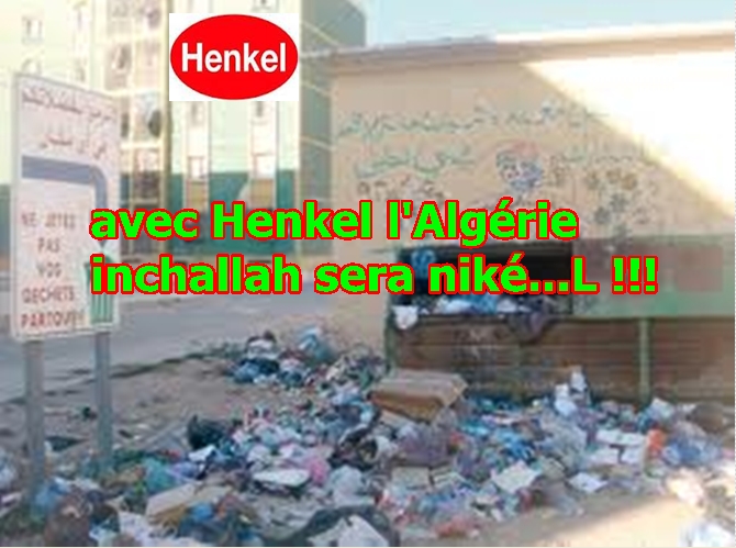 Ma poubelle est un Jardin: Henkel Algérie lance un projet-pilote de ...