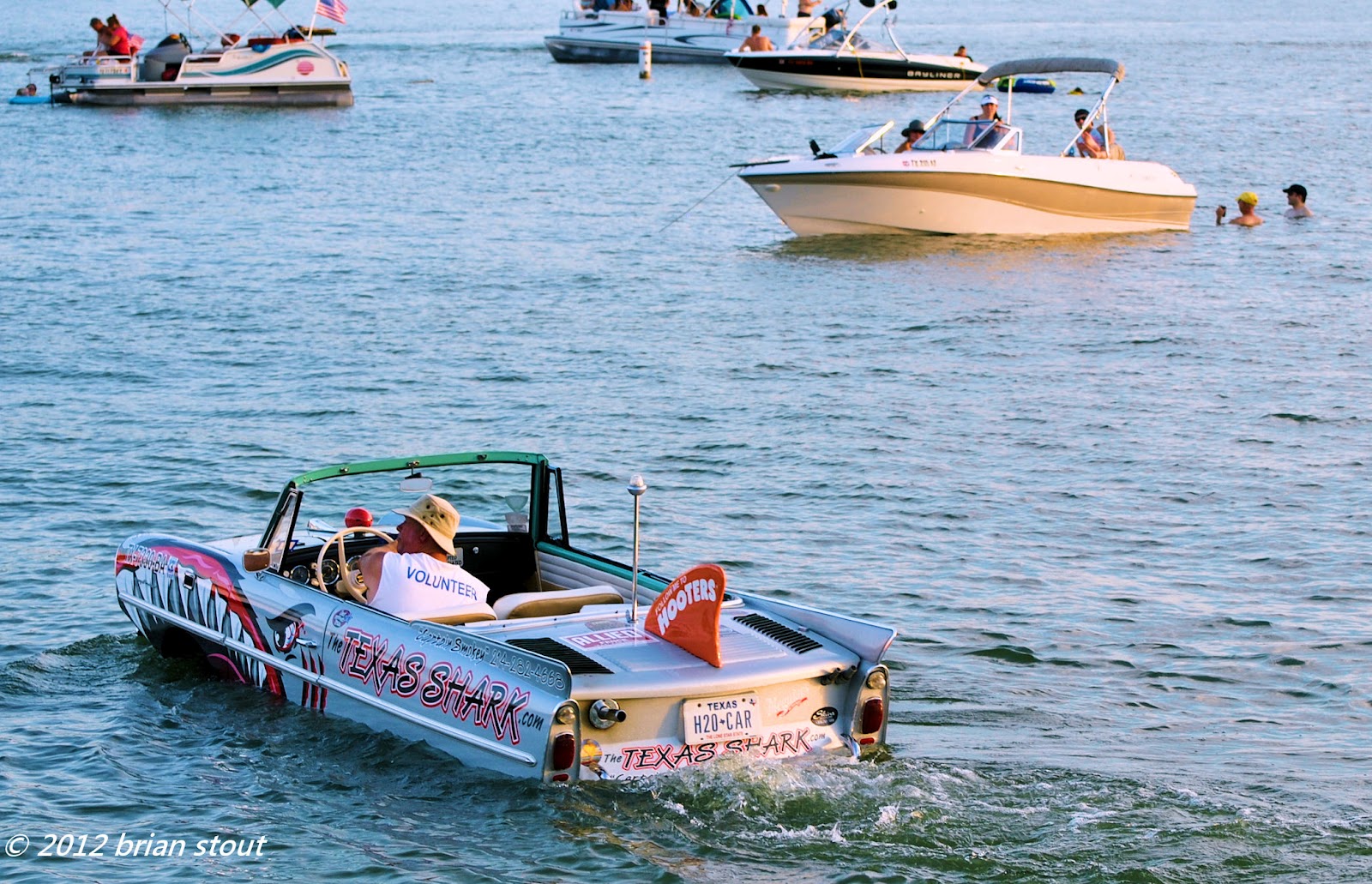 Terrell Texas Daily Photo: water car - land boat