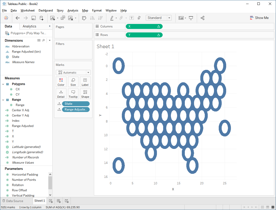 Shapeshifting Tile Maps in Tableau - The Flerlage Twins: Analytics ...