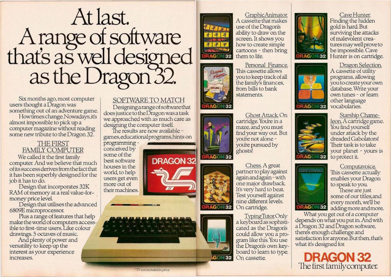 Informatica Viejuna: Dragon 32, 34 años