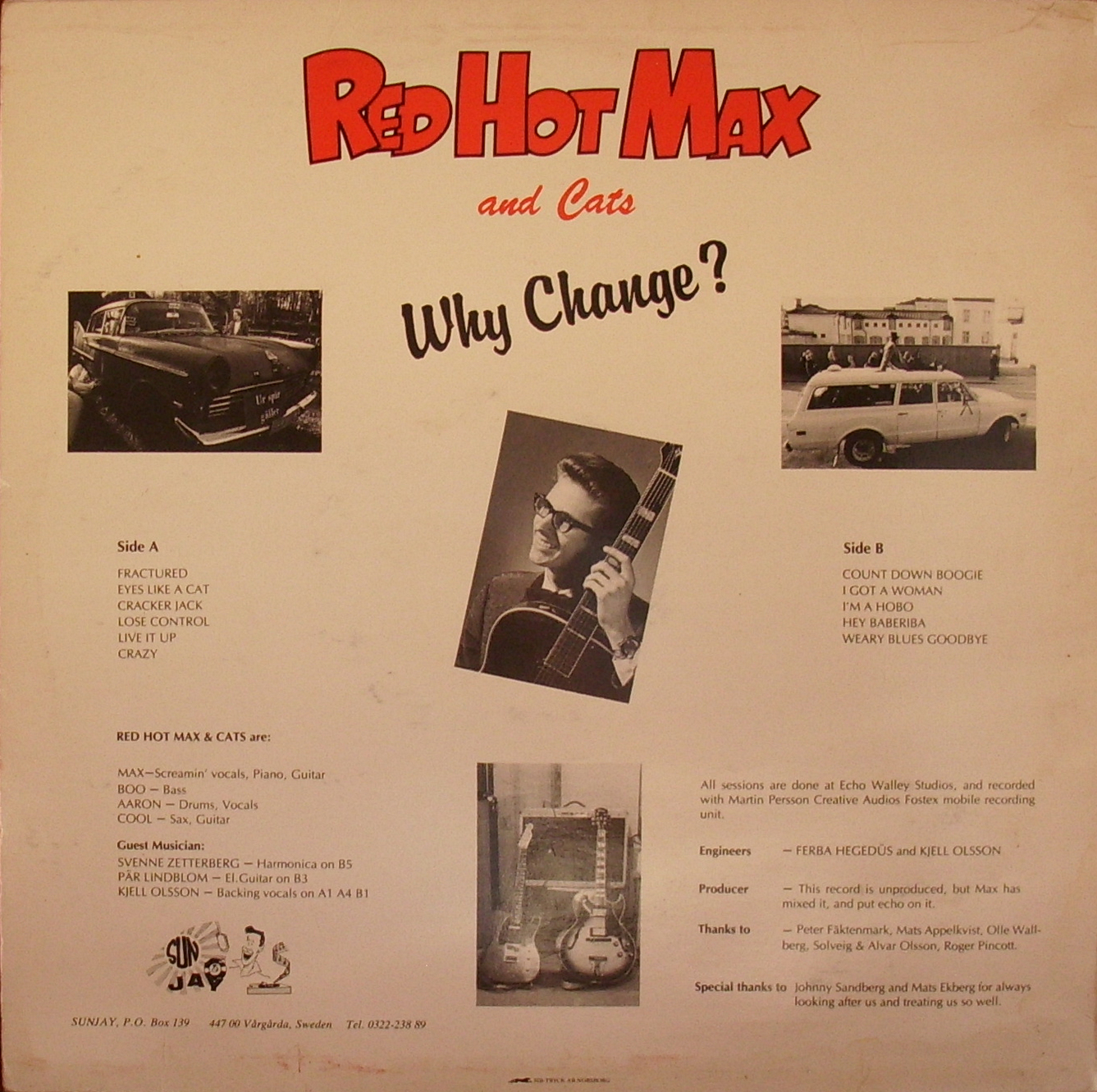 Der Musik Blog Aus Freiburg: Red Hot Max & Cats - Why Change