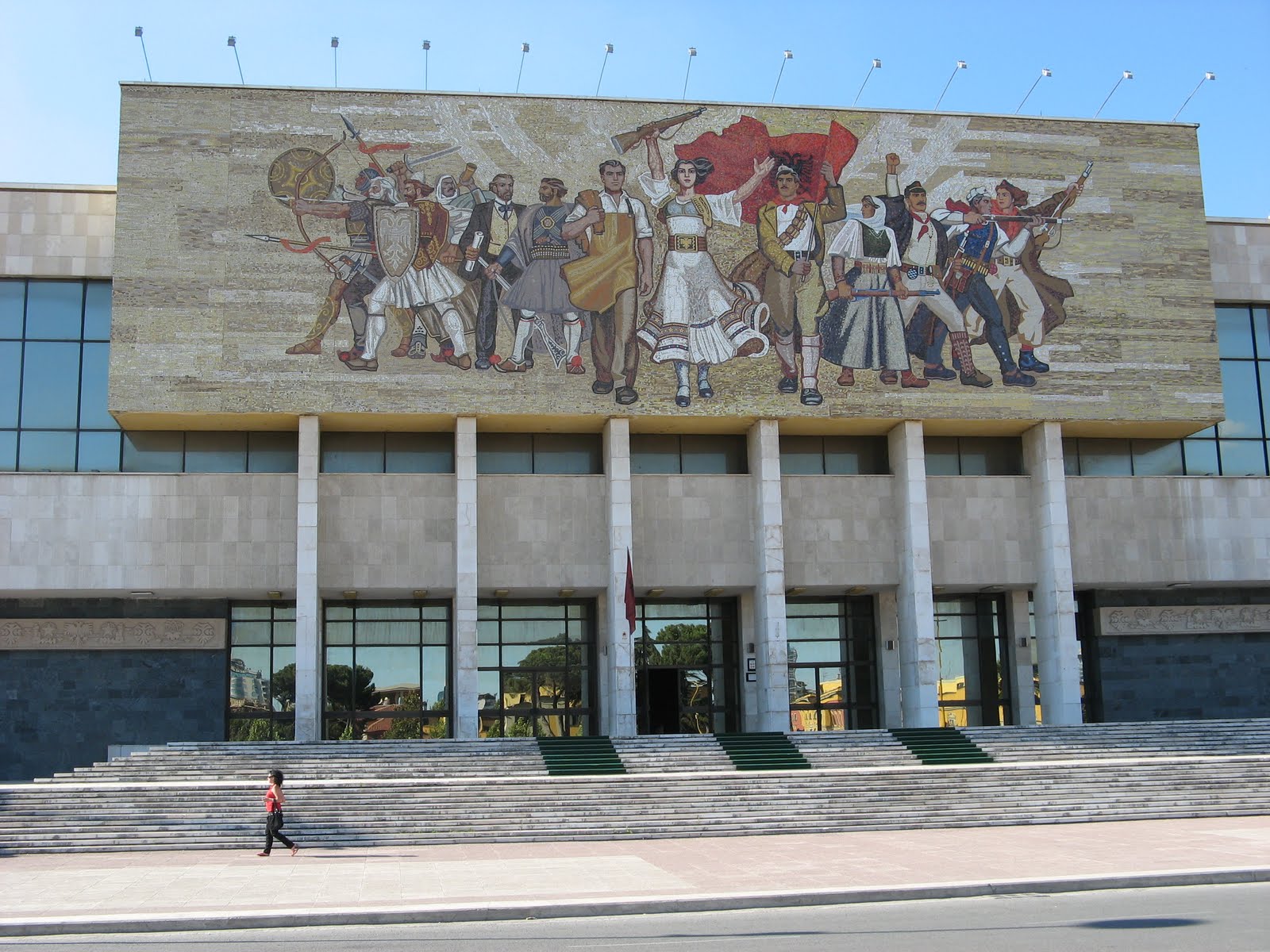 Art, Murals & Monuments of the Communist Era: Wall Mural on the ...