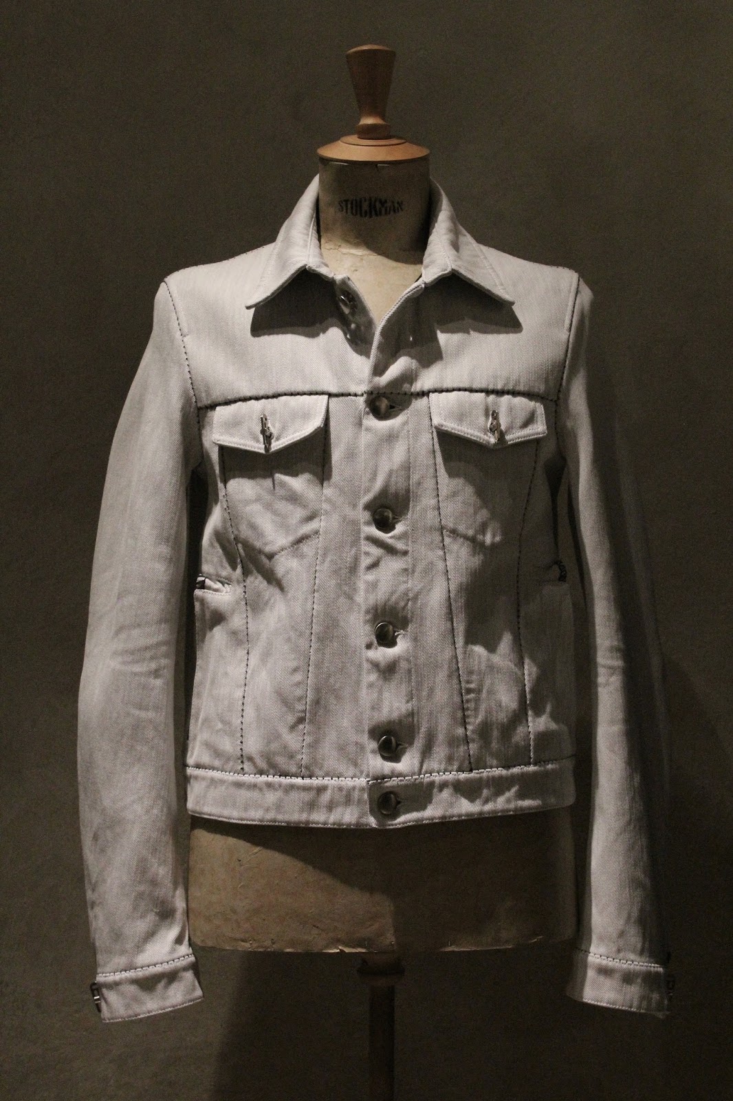 CAROL CHRISTIAN POELL SS18 OVERLOCK, DEAD END DENIM JACKET