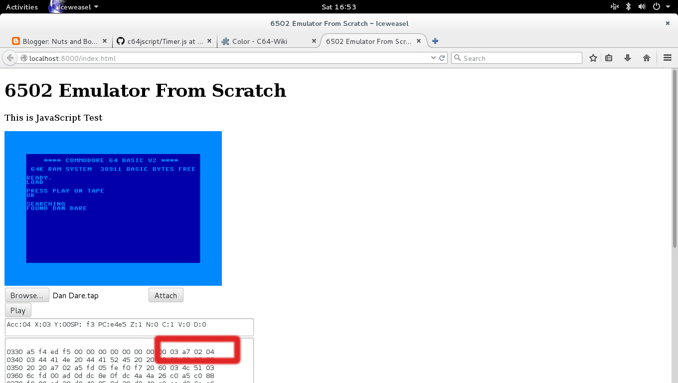 Nuts and Bolts of writing 8-bit emulator: Part 16: Emulating flashing ...