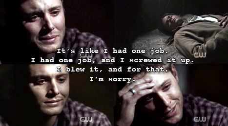 Supernatural: Top 10 Best Manly Tears (Seasons 1-5) | Fresh from the...