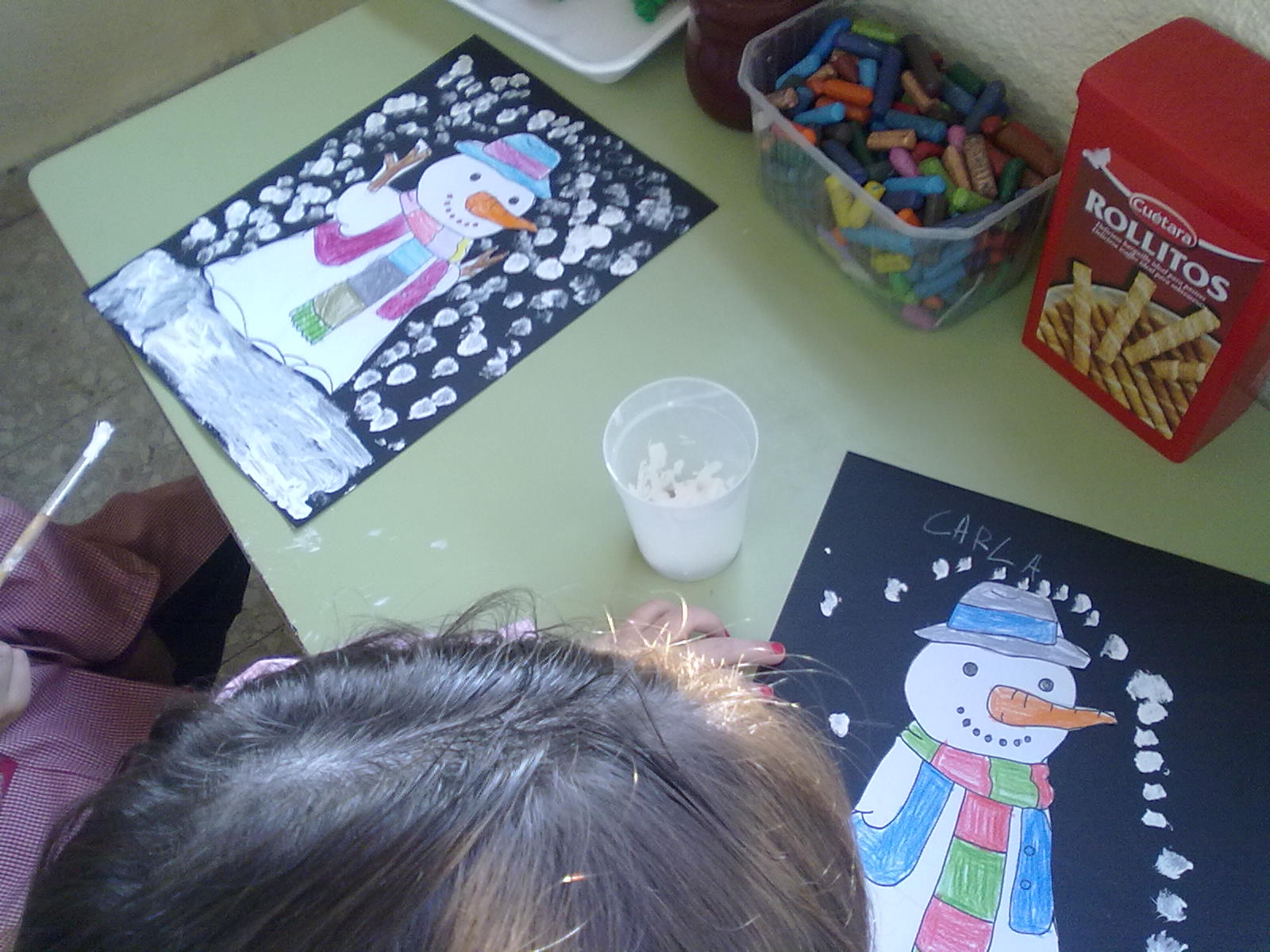 COSILLAS DE INFANTIL: Muñecos de nieve