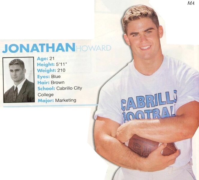 Real Playgirl men: Jonathan Howard