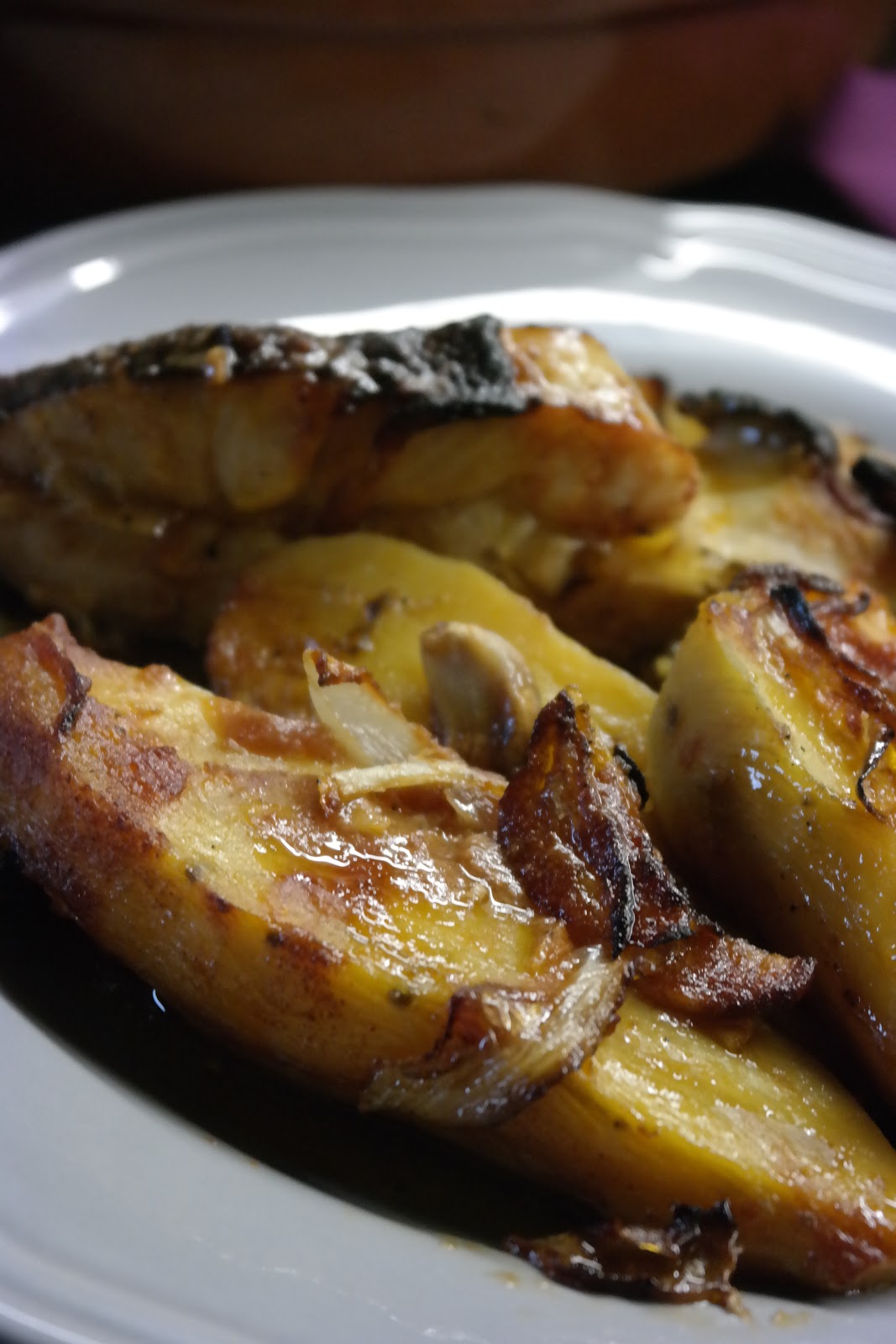 COZINHAR COM OS ANJOS: PEIXE GALO ASSADO NO FORNO