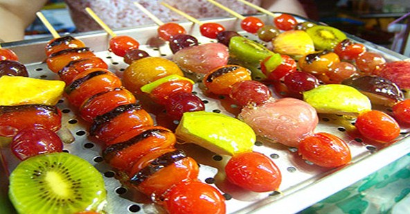 Tanghulu Recipe, Crispy Sugar Coated Fruit : Food Recipe