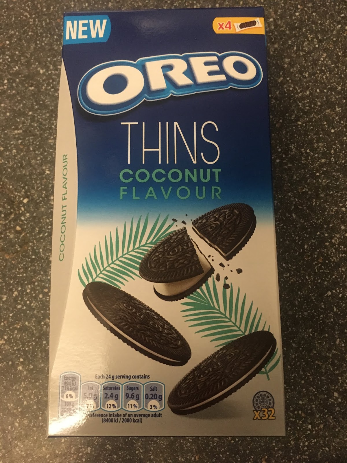 A Review A Day: Today's Review: Oreo Thins Coconut