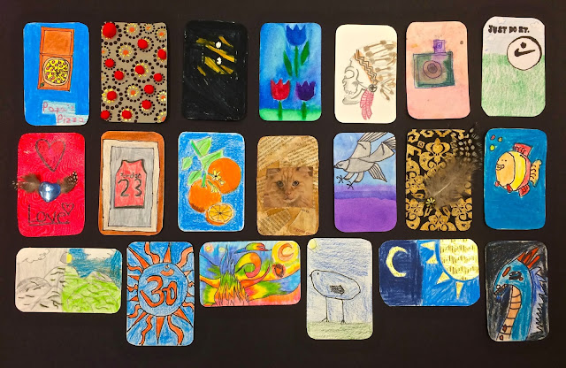 Sixth Grade Art with Mrs. Baxter: Artist Trading Cards