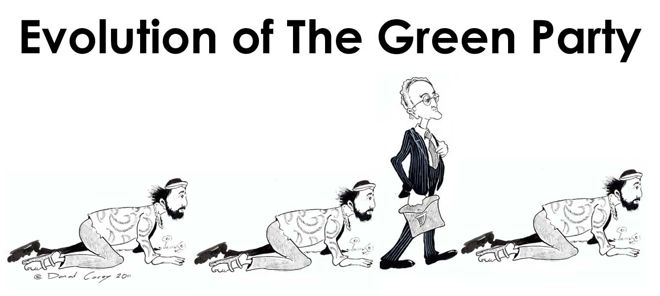 Evolution of The Green Party « Donal Casey Illustration