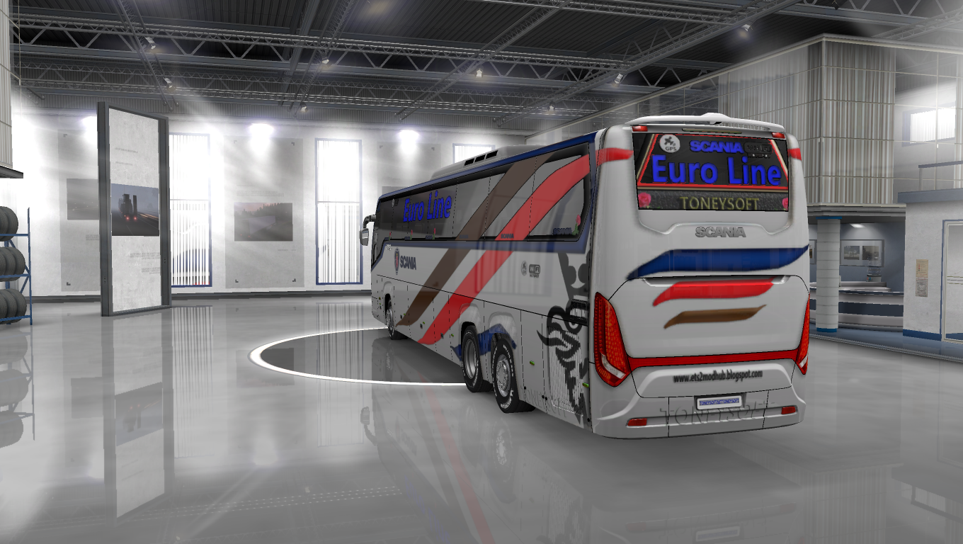 Ets2 scania bus mod - bdaballs