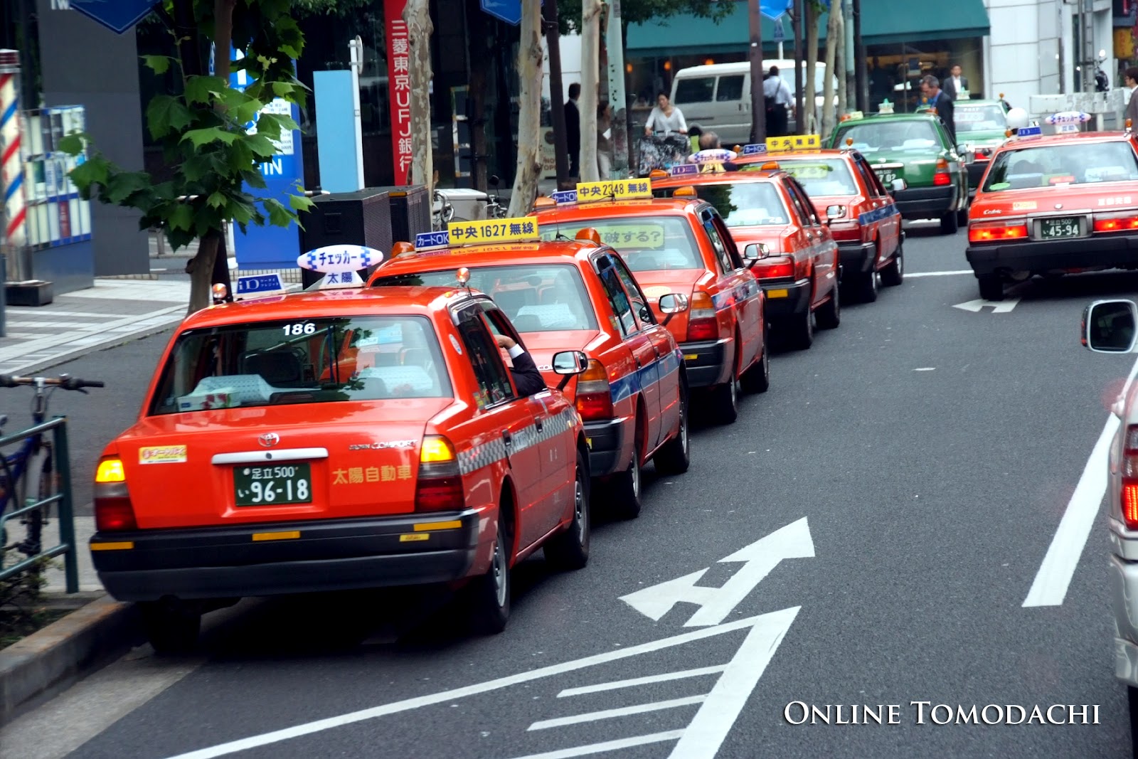 Online Tomodachi: Taxi in Japan