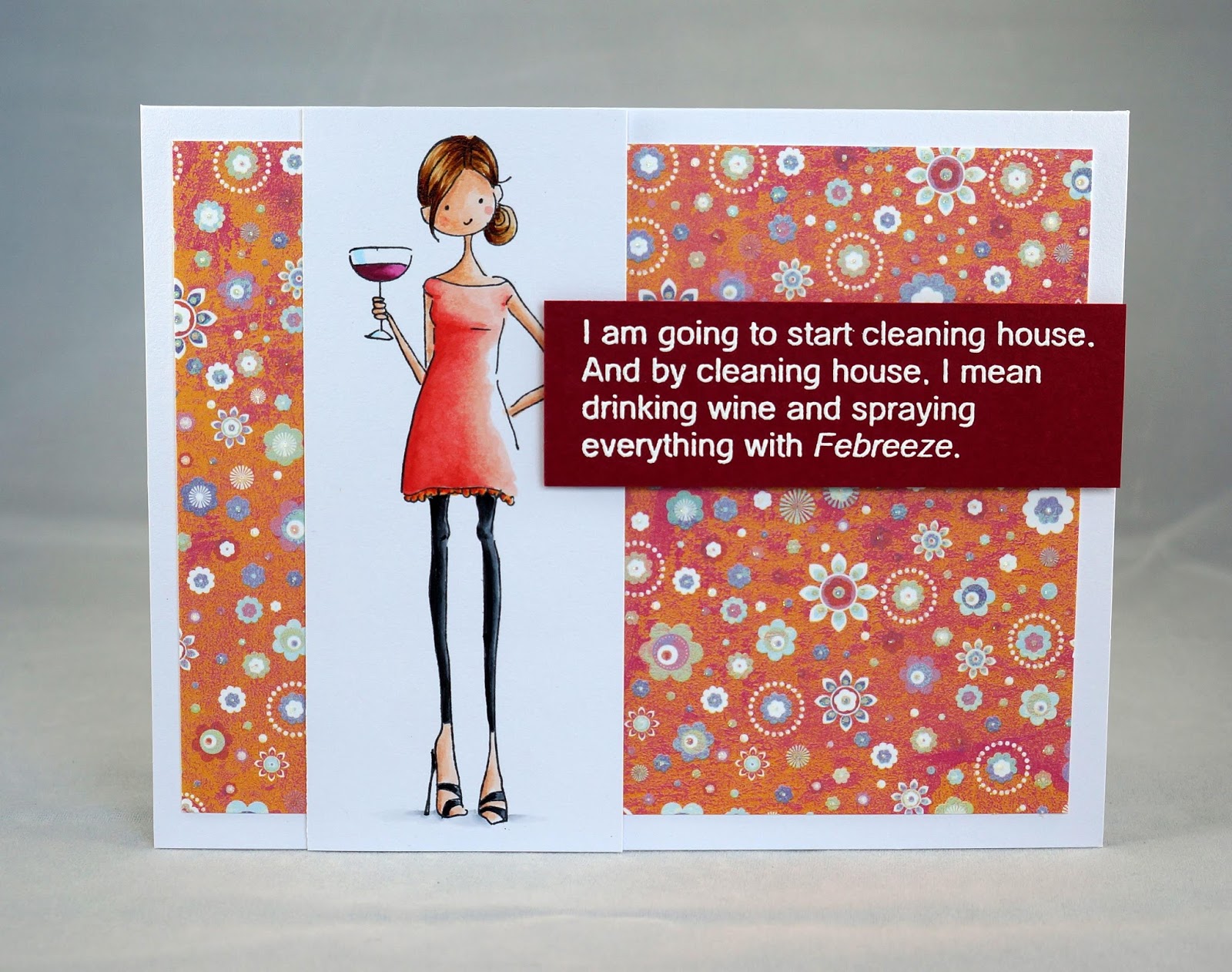 Kara Lynne's Card Designs: House Cleaning