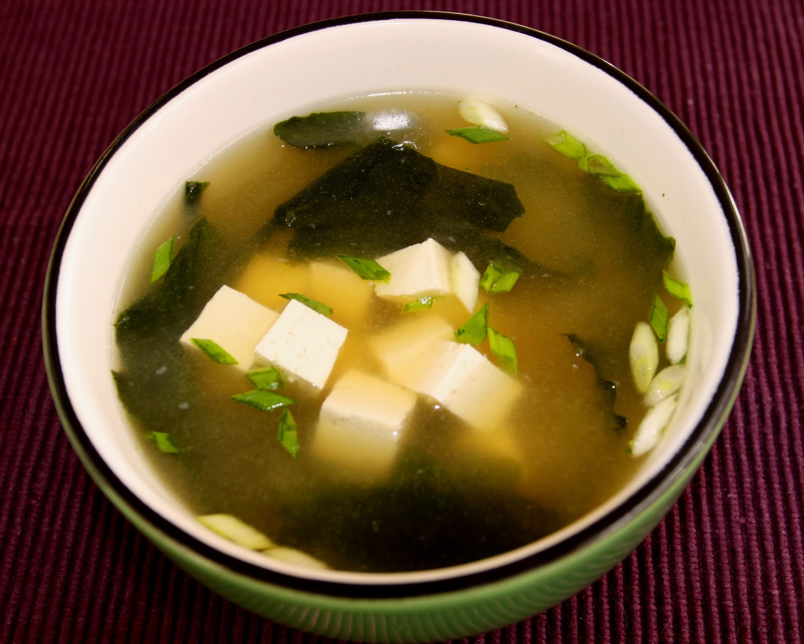 Codziennik Kuchenny - proste przepisy na niecodzienne potrawy: Zupa miso