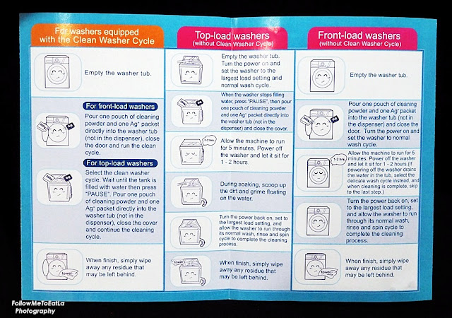 Follow Me To Eat La - Malaysian Food Blog: How To Clean Your Washing ...