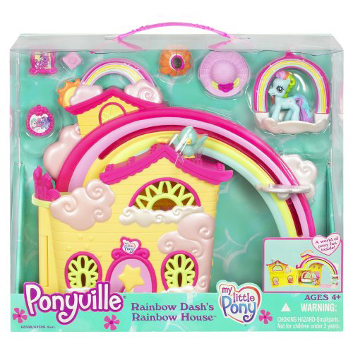 My Little Pony Rainbow Dash Rainbow Dash' Rainbow House Building ...