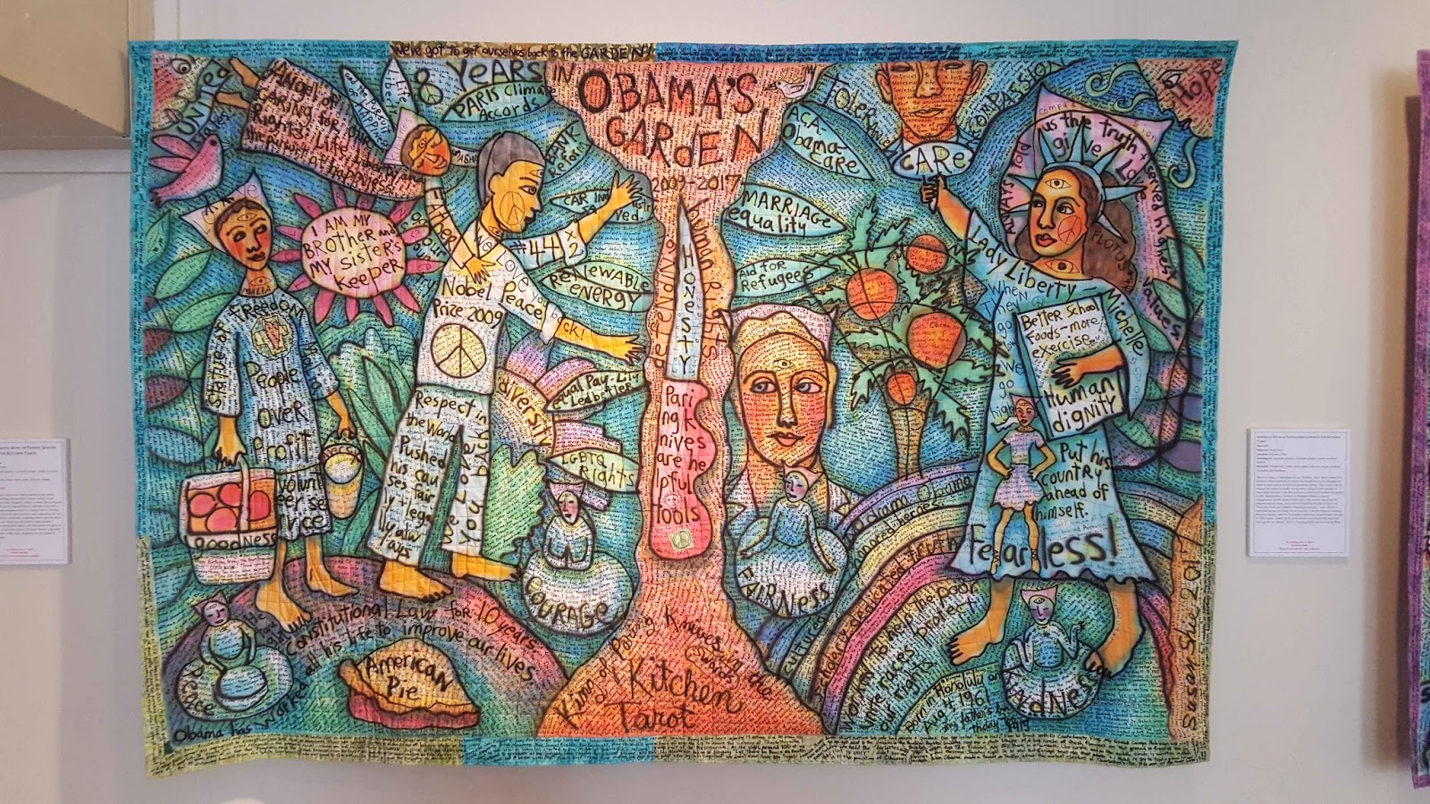 the stunning quilts of artist Susan Shie