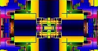 Colorful bitmap tile