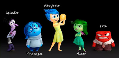 El Coaching y Algo Más: Las cinco emociones de Pixar