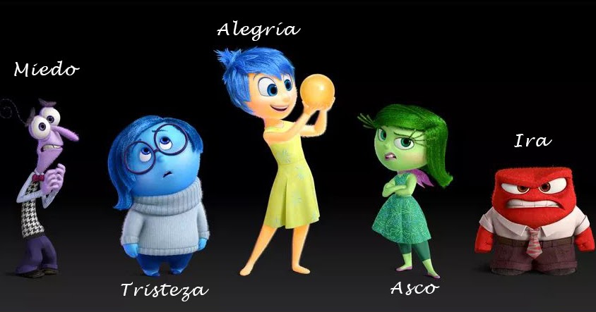 El Coaching y Algo Más: Las cinco emociones de Pixar