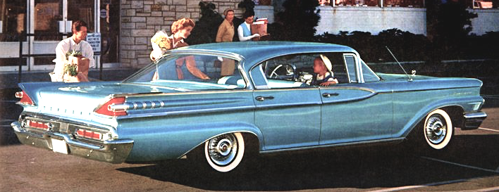 Car Style Critic: Mercury Park Lane 1958-1960: Redesign and Facelifts ...