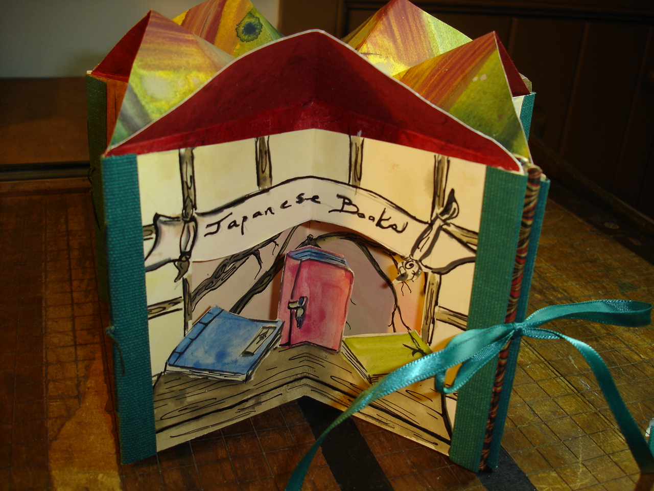 Paper Buttons: The Book Carousel