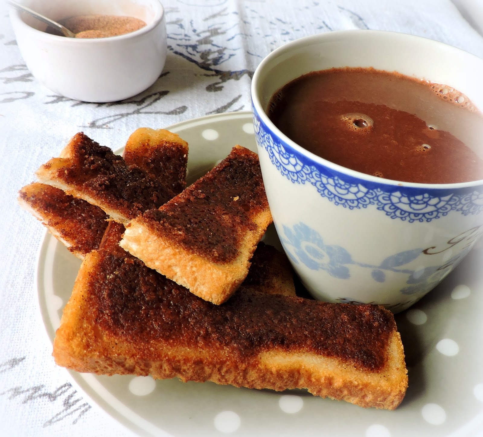 Hot Chocolate & Cinnamon Toast | The English Kitchen