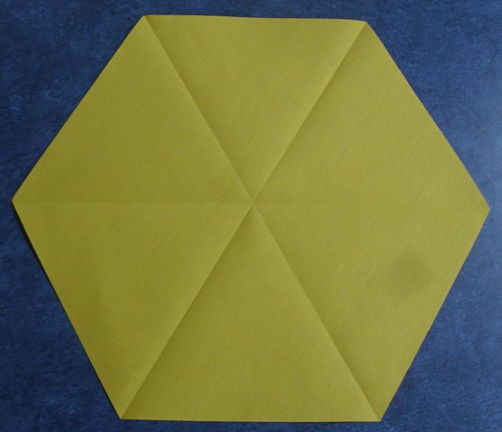 .Quiltscapes.: Hexagami ~ Dimensional Hexagons!