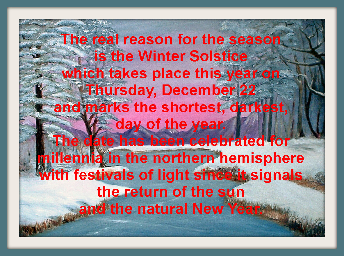 The Gypsy Boho Freedom Express: WINTER SOLSTICE: Celebrating the Return ...