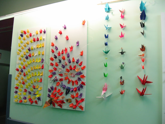 Fold with Love - 1000 paper cranes: Origami Panels