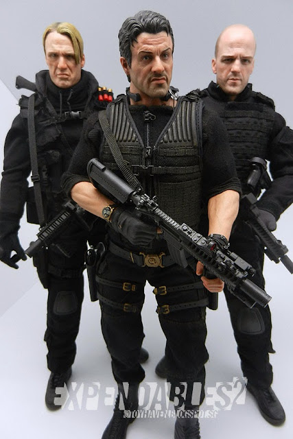 toyhaven: Presenting Expendables 2 cast of Barney Ross, Lee Christmas ...