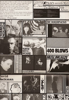 WET DREAMS: VARIOUS - THE ELEPHANT TABLE ALBUM (X TRACT - XX 001 ...