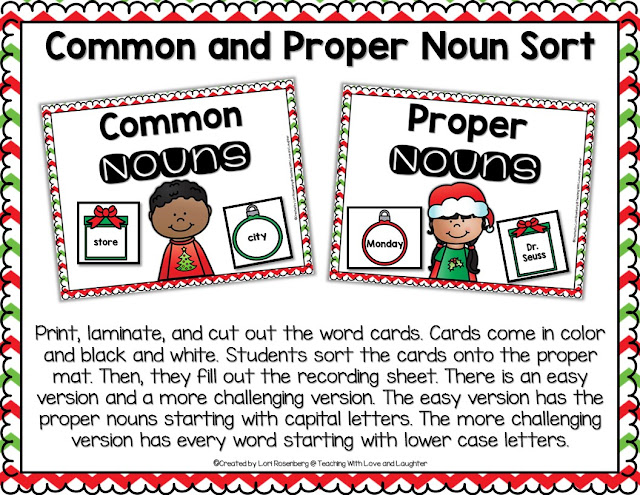 Teaching With Love and Laughter: Winter Holiday Center Activities