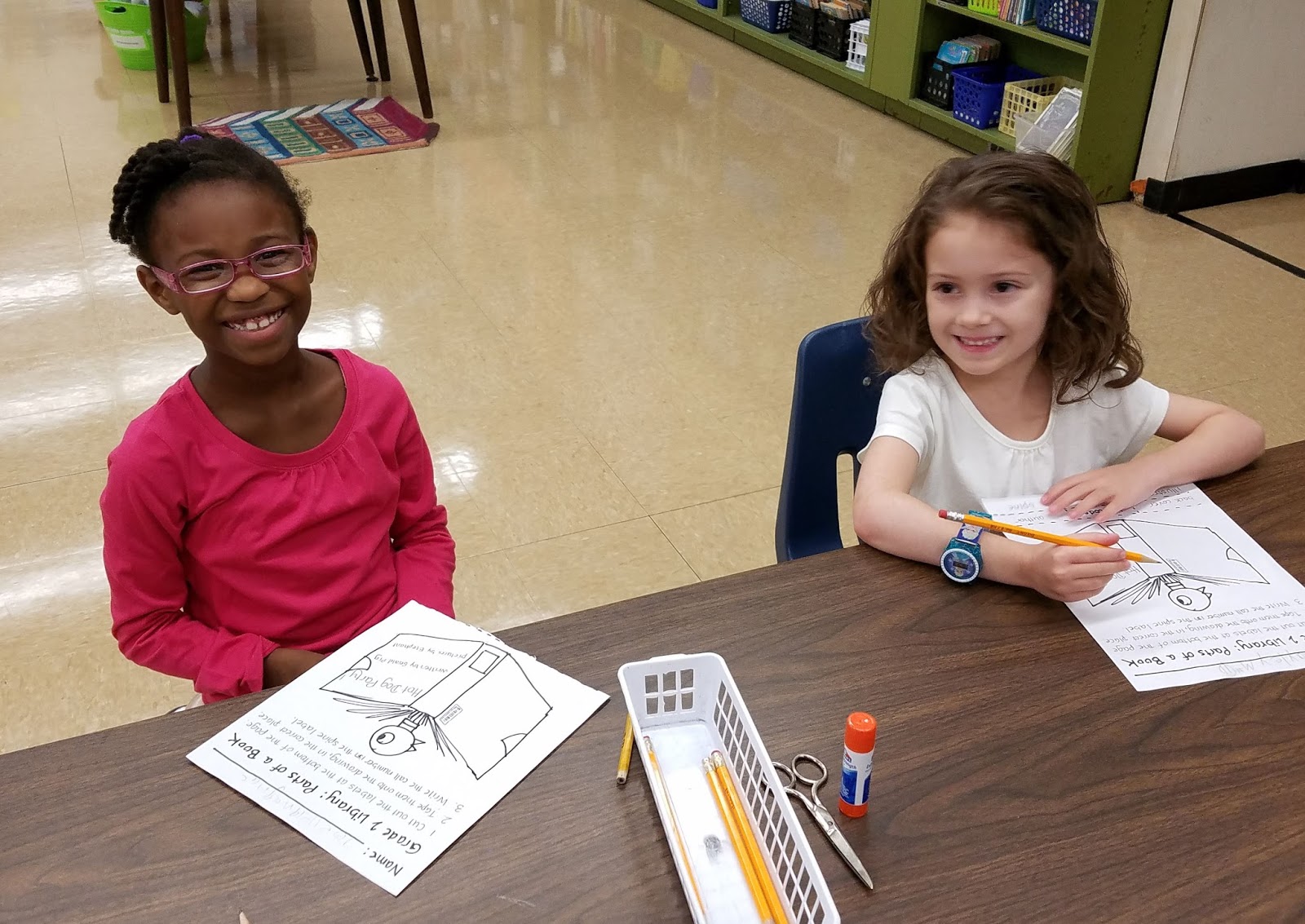 Oak Lawn Library Goings On Labeling Book Parts With Grade 2 oak-lawn-library-goings-on-labeling-book-parts-with-grade-2