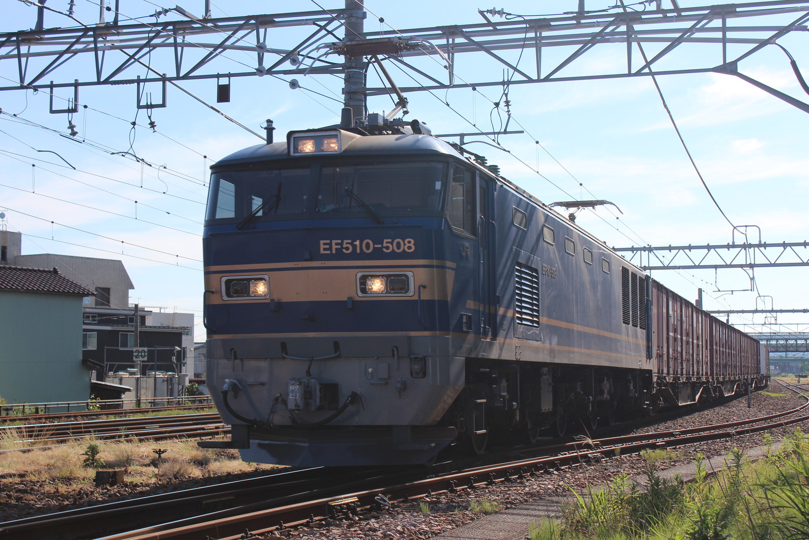 鉄暮らし雑録: 青いEF510～501号、508号他