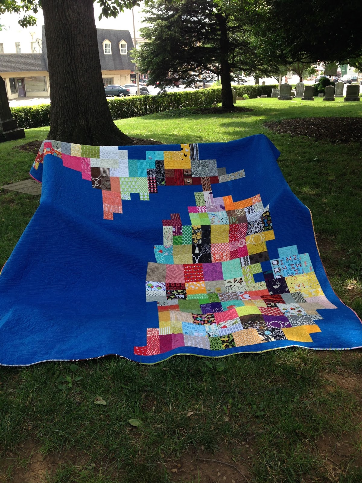 Life Sew Crafty: Pixel Michigan Quilt