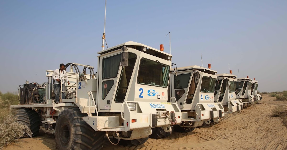 WORKERS SEISMIC SURVEY: TYPE EQUIPMENT OF DRILLING SEISMIC