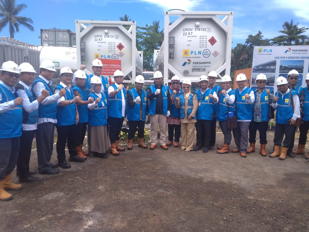 Direktur Jenderal Minyak dan Gas Bumi Resmikan PLTMG Ternate