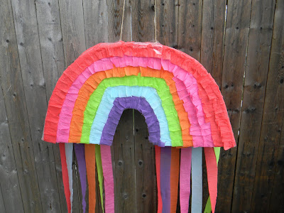 DIY Craft List: Rainbow Pinata ~Tutorial