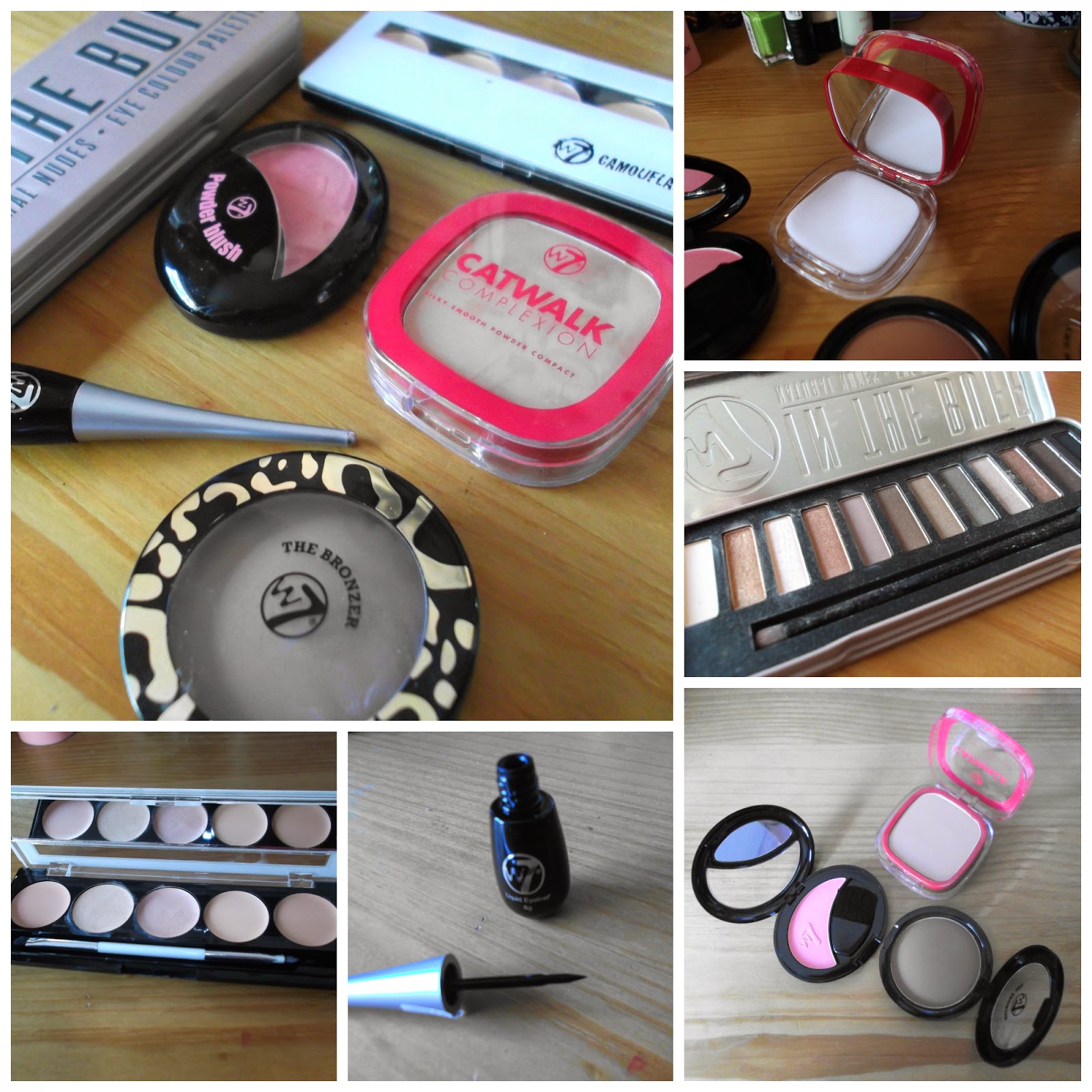 Big Blonde Girl: W7 Make Up Review - Picture Heavy