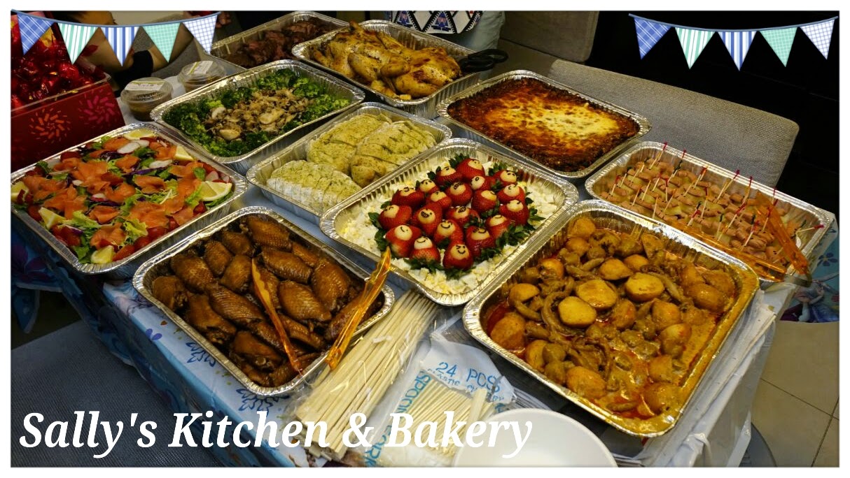 Sally's Kitchen & Bakery: [莎莉廚房到會] 20人的小朋友生日派對