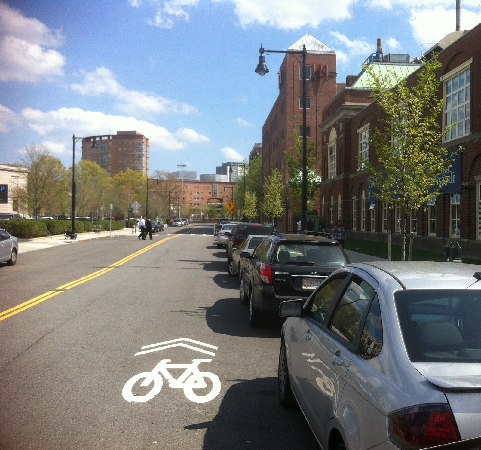 Calm Streets Boston: Shared Lanes & Bike Lanes - MFA, Back Bay Fens Area