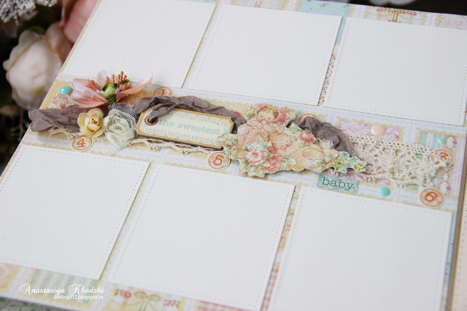 Анастасия Хаджи: Альбом + коробка для хранения альбома + мамины ...