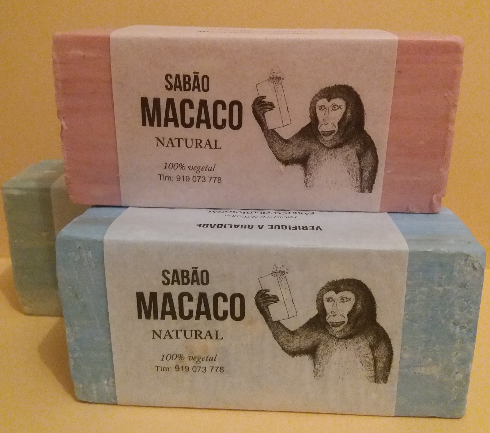 Um sabão que é Macaco!!