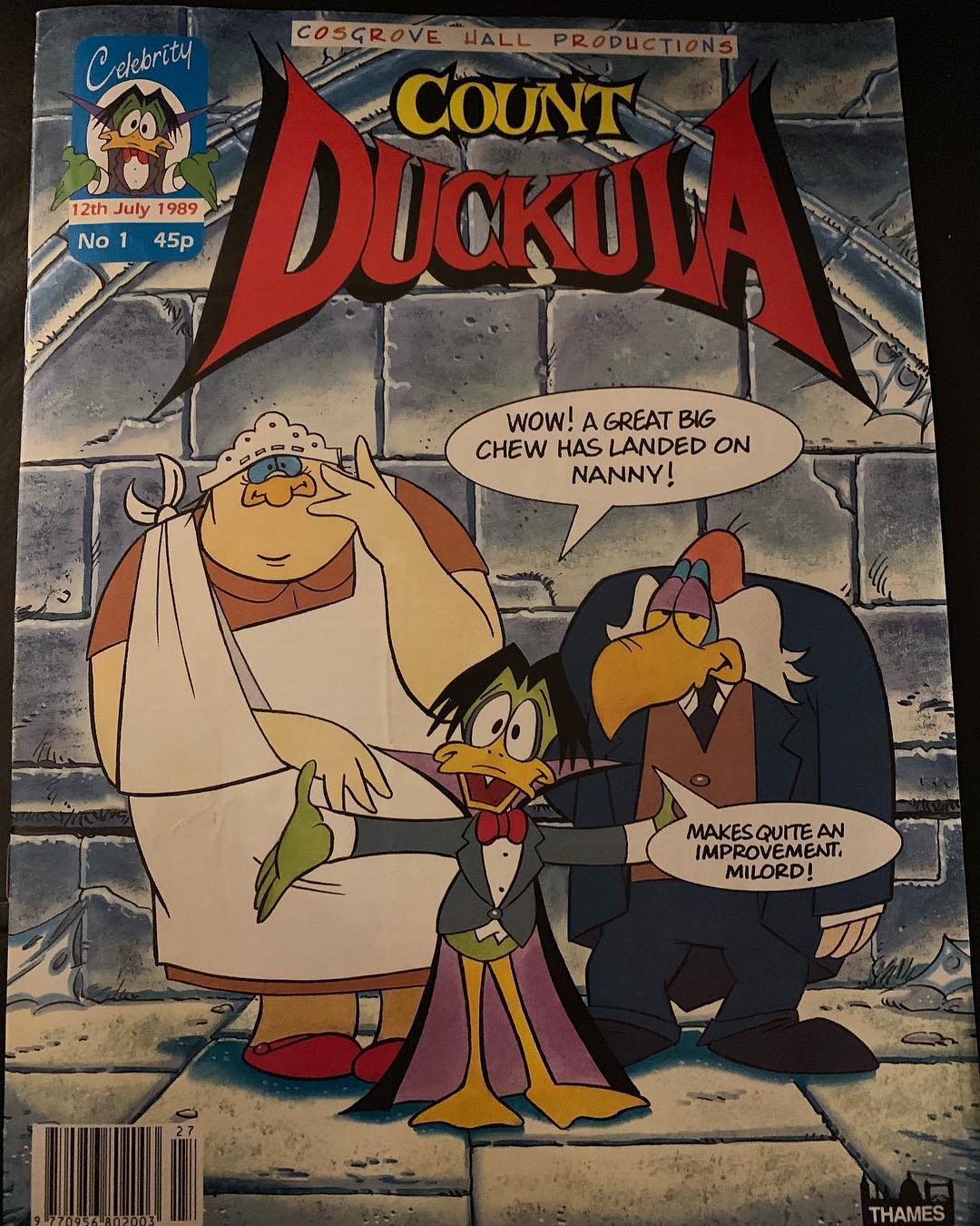 Boys Adventure Comics: Count Duckula - 3 comic series