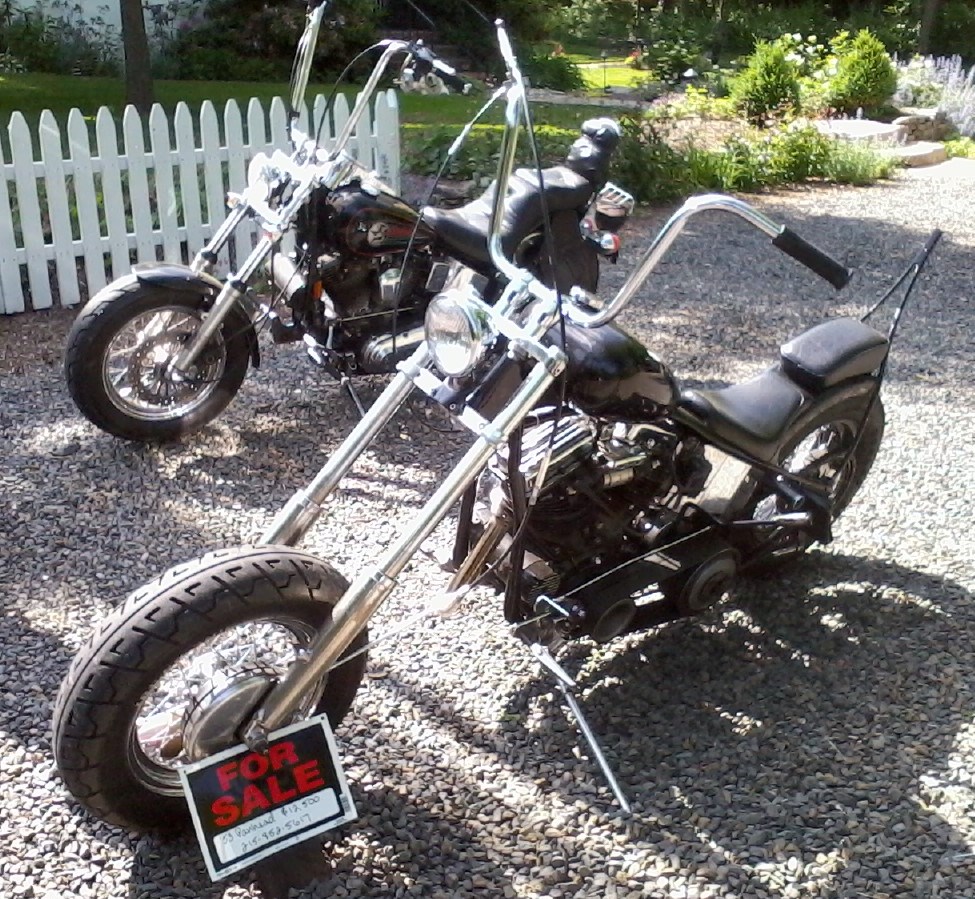 Knuckle Buster 1939: 1953 Panhead Chopper For Sale