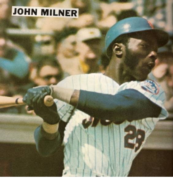 John Milner (The Hammer) 1973 N.L. Champion Mets First Baseman (1971-1977)